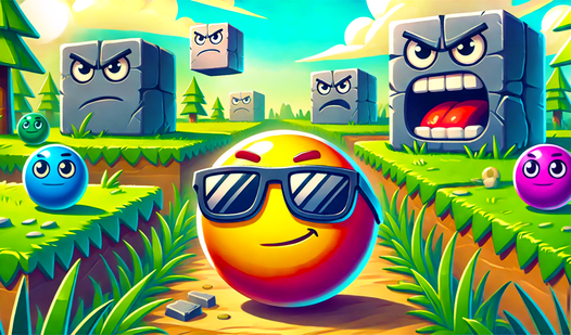 Cool Emoji Ball 4: Red and Blue: Play Online For Free On Igrotok