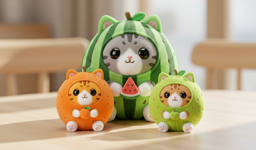 Watermelon 2026: Fruit Cats (de F0xGames): Joacă Online Gratuit Pe Igrotok