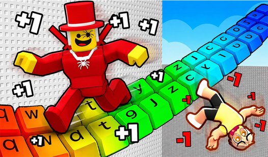 Obby: +1 Keyboard Speed Escape: Igrotok'da Ücretsiz Çevrimiçi Oyna