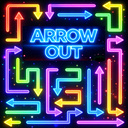 Arrow Out: Jouez en ligne gratuitement sur Igrotok