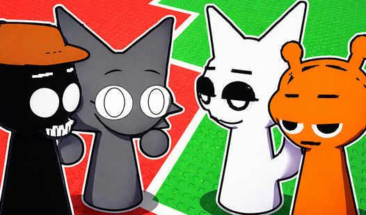 Choose Sprunki: 3D Phase Battle: Kostenlos online spielen auf Igrotok