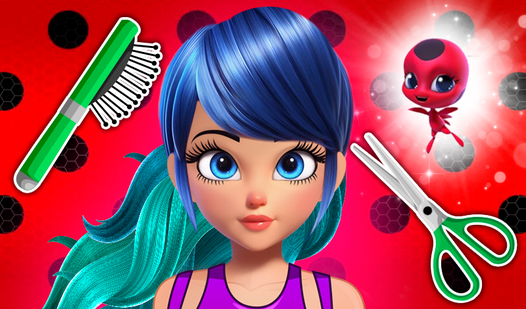 Ladybug Hair Salon (by Girls Games Puzzles): Play Online For Free On ...