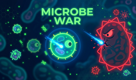 Microbe War: Играть Онлайн Бесплатно На Igrotok