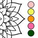 Mandala Coloring by Numbers - Flowers (by Girls Games Puzzles): Play ...