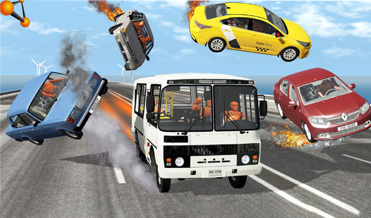 Russian Car Crash Realistic: Играть Онлайн Бесплатно На Igrotok