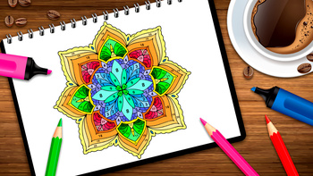 Mandala Coloring by Numbers - Flowers (by Girls Games Puzzles): Play ...