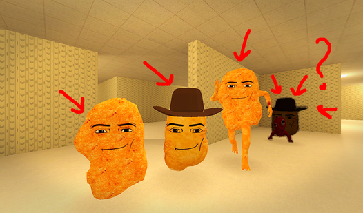 The Backrooms: Meeting with Omega Nugget (by sapielecta): Play Online ...